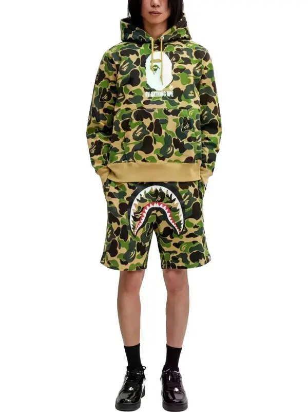 A BATHING APE Camouflage Hoodie - Neutrals