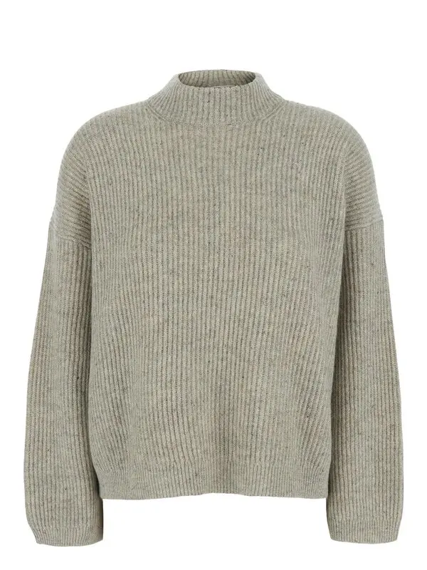 Brunello Cucinelli Cashmere Turtleneck Knit Sweater - Multicolor