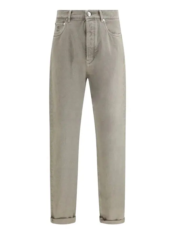 Brunello Cucinelli Dyed Denim Pants - Multicolor