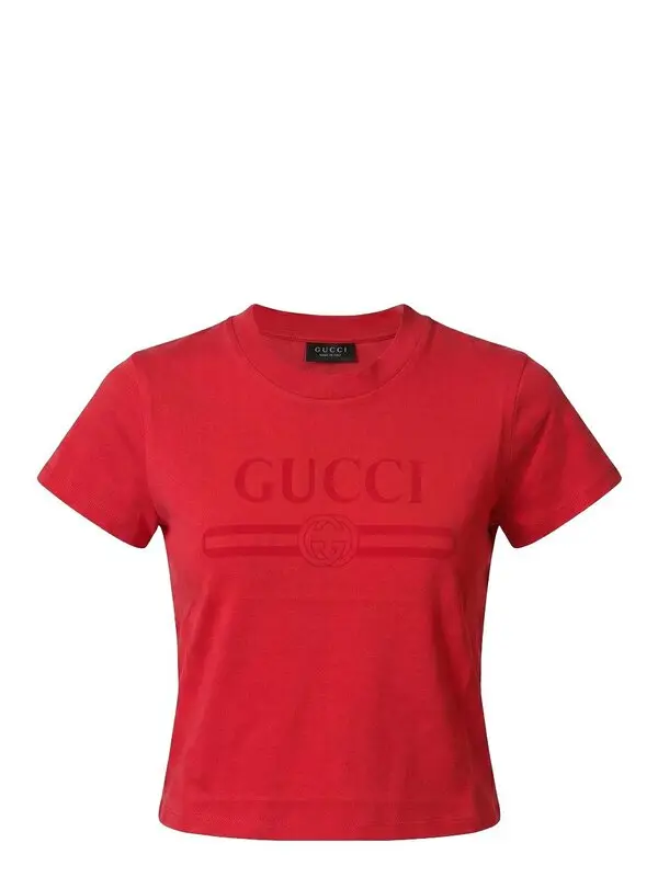 Gucci Cropped T-shirt - Multicolor