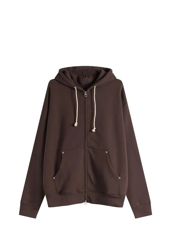LARRIET G9 Zip Hoodie - Brown