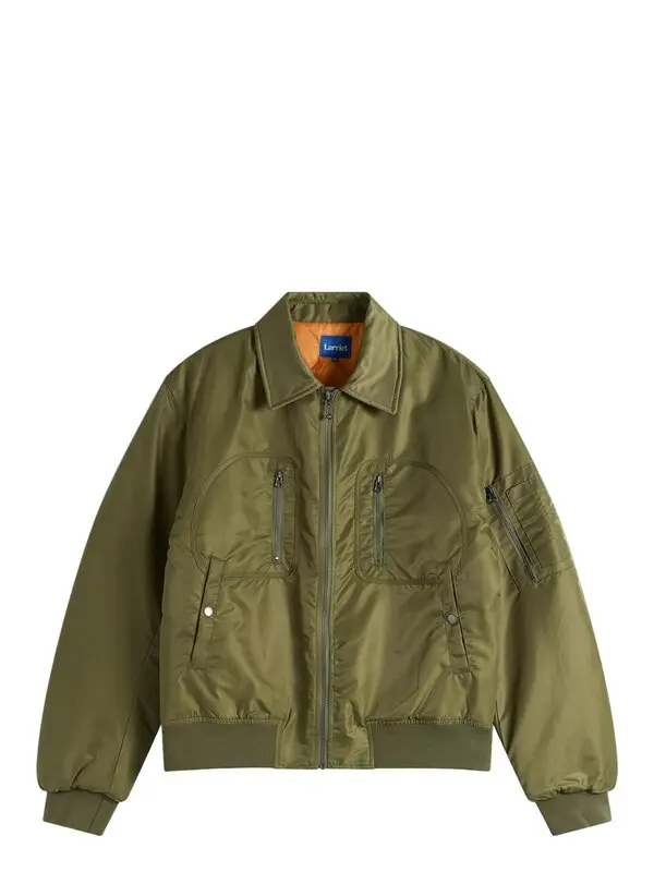 LARRIET Walsh Bomber Jacket - Olive