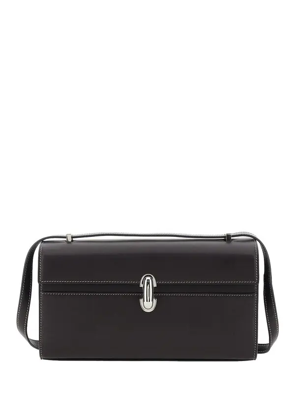Savette Simmetry" Shoulder Bag In Leather - Multicolor