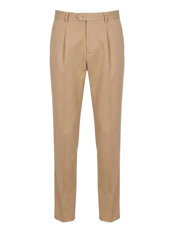 Brunello Cucinelli Garment-dyed Leisure Fit Pants - Multicolor