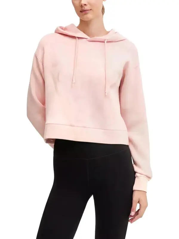 Guess Logo Detail Hoodie - Pink