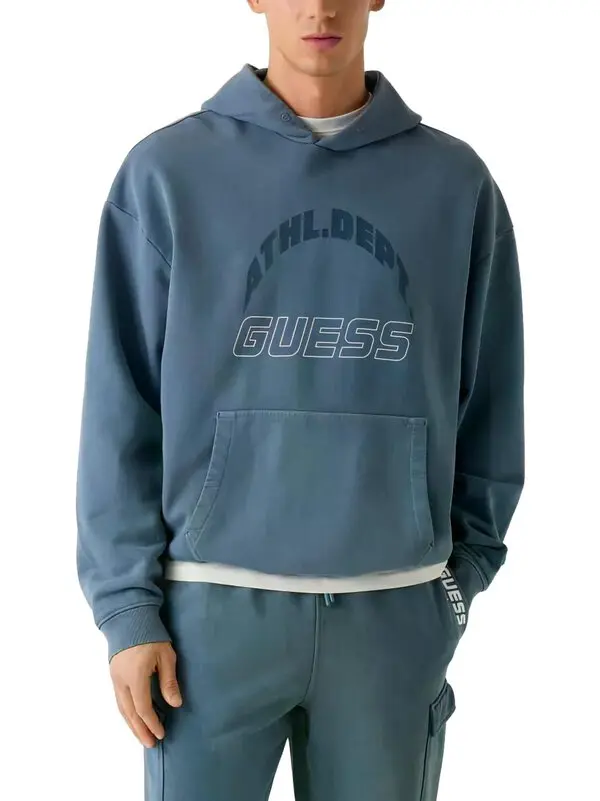 Guess Long-sleeve Hoodie - Blue
