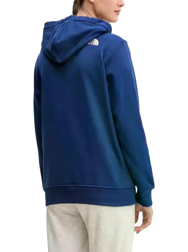 The North Face Logo Hoodie - Blue