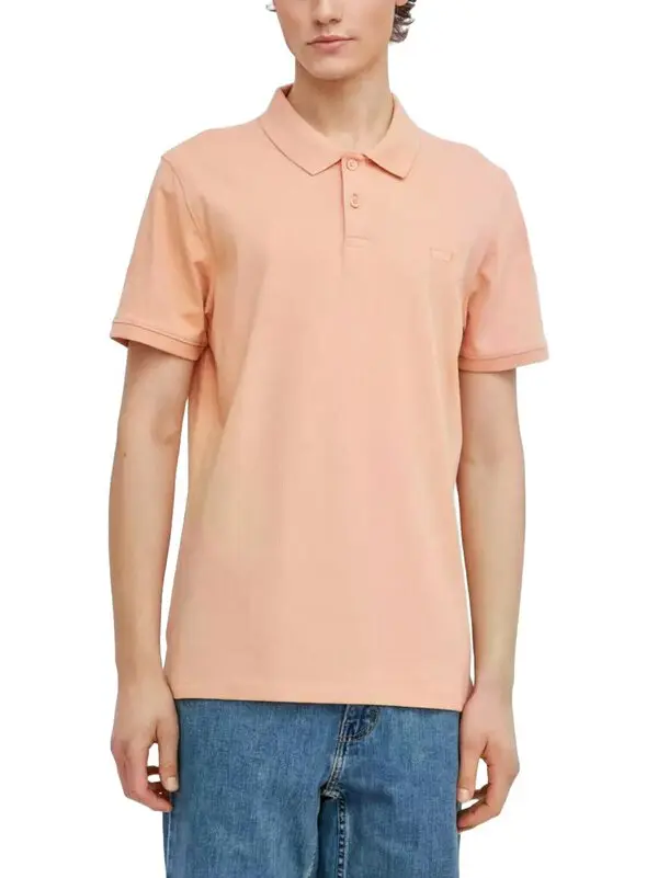 LEVI'S Slim Housemark Short-sleeve Polo Shirt - Orange