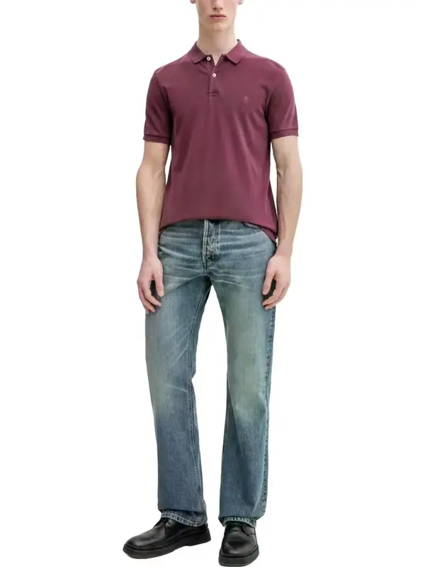 Marc O'polo Button Polo Shirt - Red