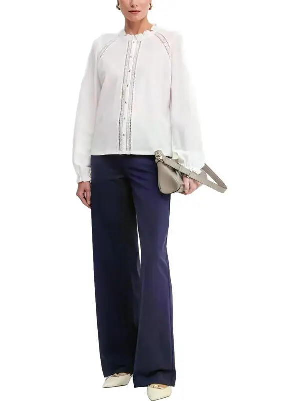 SILVIAN HEACH Belt-loop Trousers - Blue