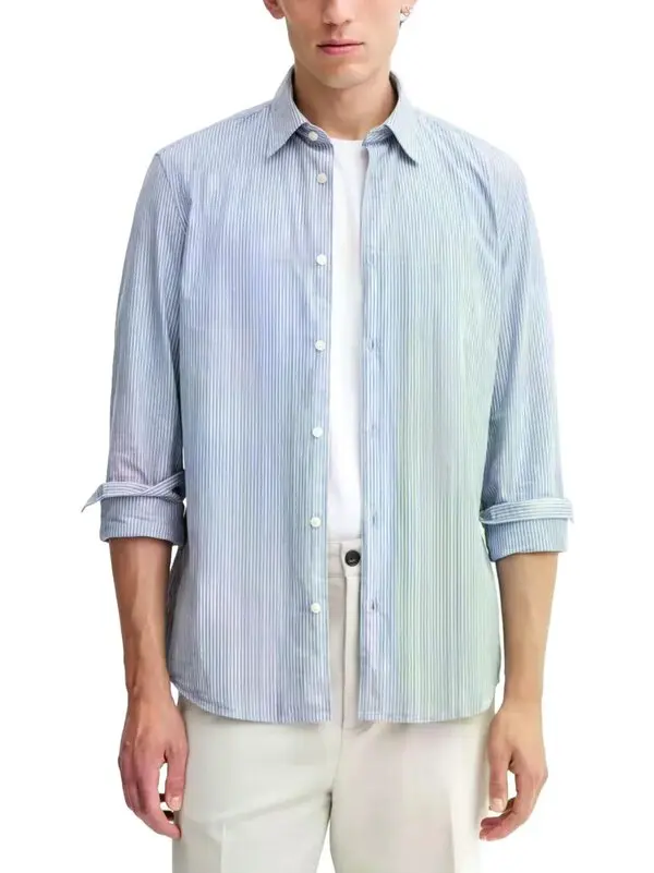 Marc O'polo Striped Buttoned Shirt - Blue