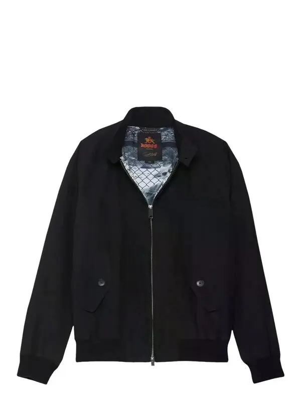 BARACUTA G9 Harrington Jacket - Black