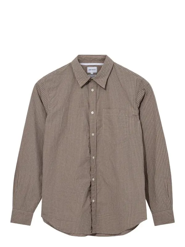 Norse Projects Plaid Shirt - Gray