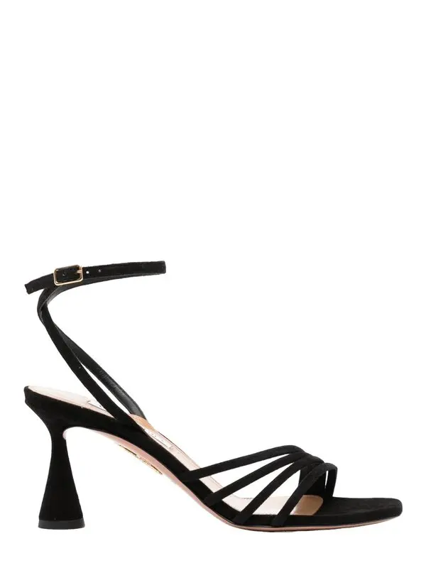 AQUAZZURA Strappy High Heel Sandals - Black