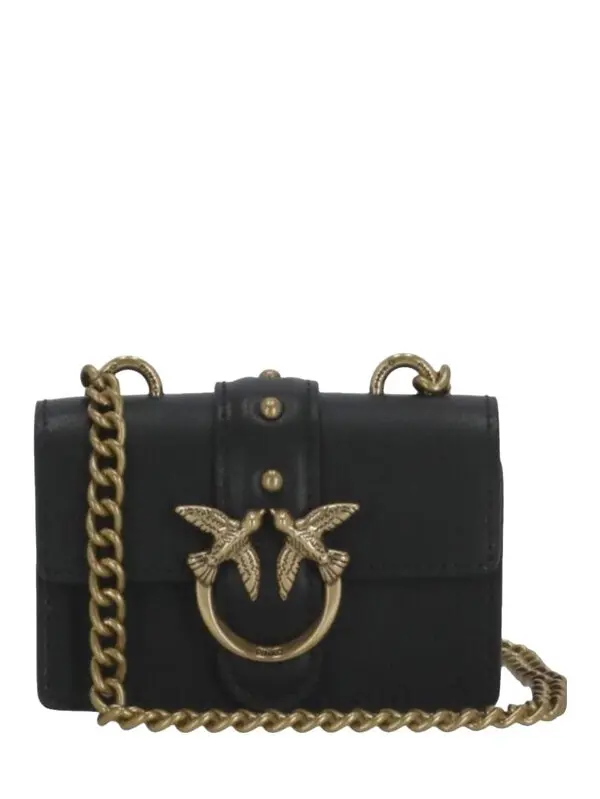 Pinko Flip Shoulder Bag - Black