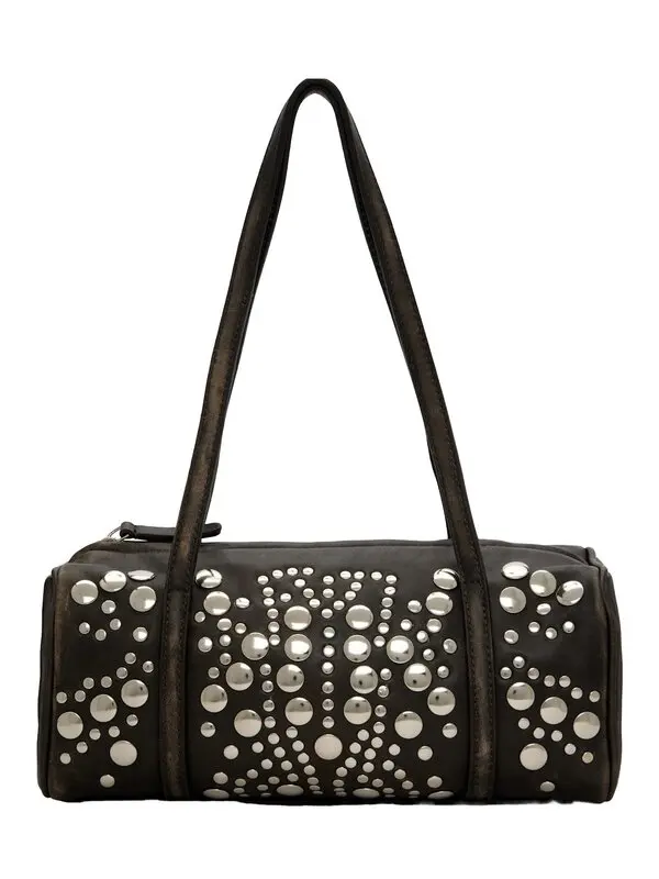 Gimaguas Sofia Studded Shoulder Bag - Black