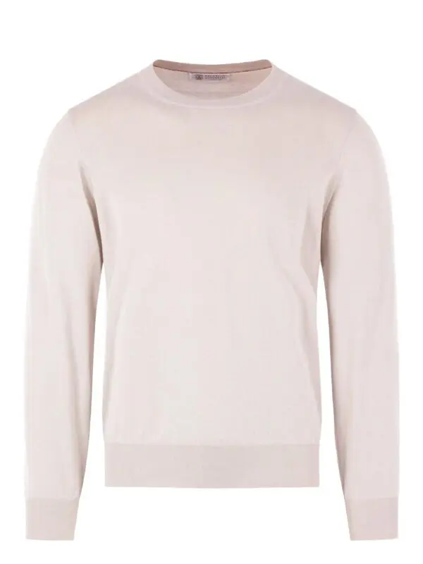 Brunello Cucinelli Crewneck Knitted Jumper - Pink