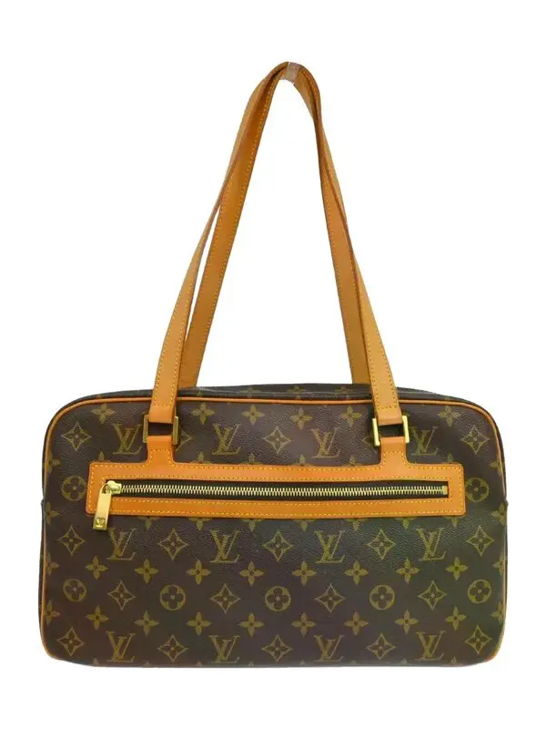 LOUIS VUITTON Monogram Cite Gm Shoulder Bag - Brown