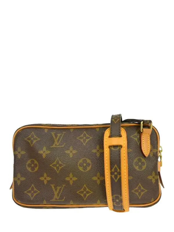 LOUIS VUITTON Marly Bandouliere Monogram Shoulder Bag - Brown