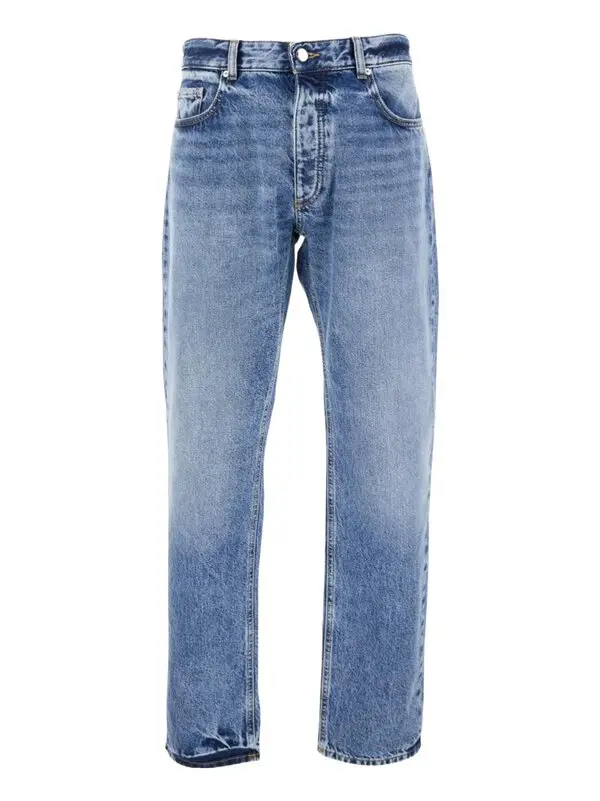 ICON DENIM LOS ANGELES Straight Leg Jeans - Light Blue