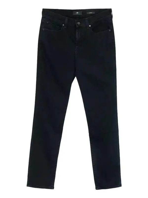 7 For All Mankind Slimmy Five-pocket Jeans - Blue