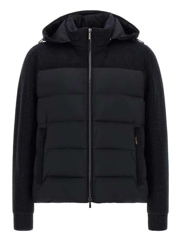 MOORER Jesse-stp Bomber Jacket - Black