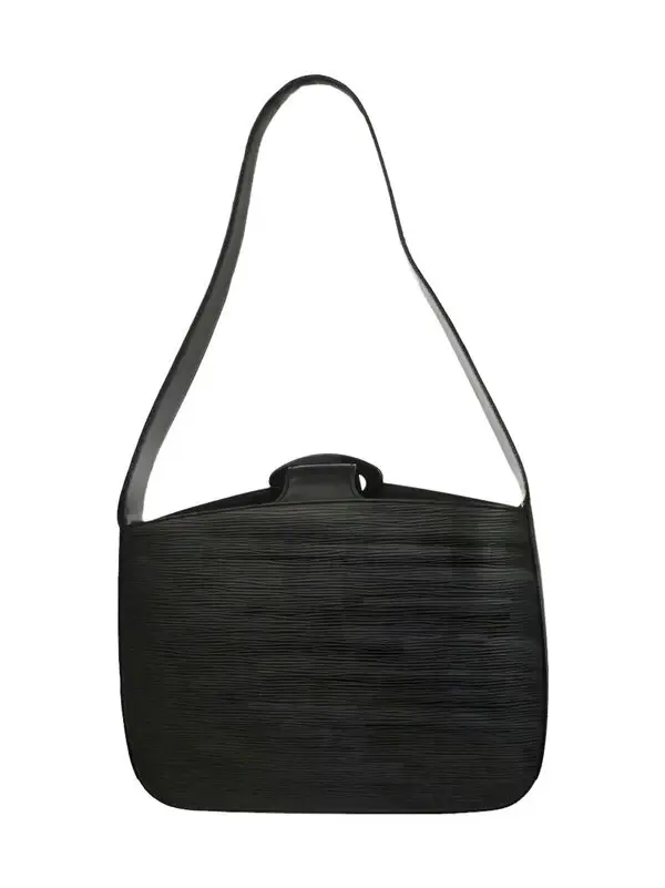 LOUIS VUITTON Leather Shoulder Bag - Black