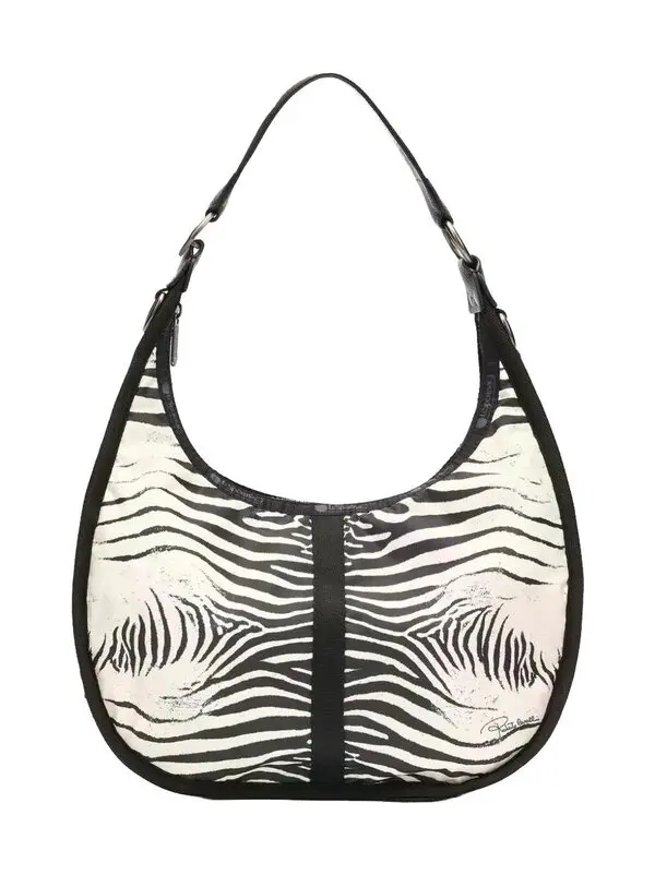 Roberto Cavalli Medium Bologna Shoulder Bag - Black