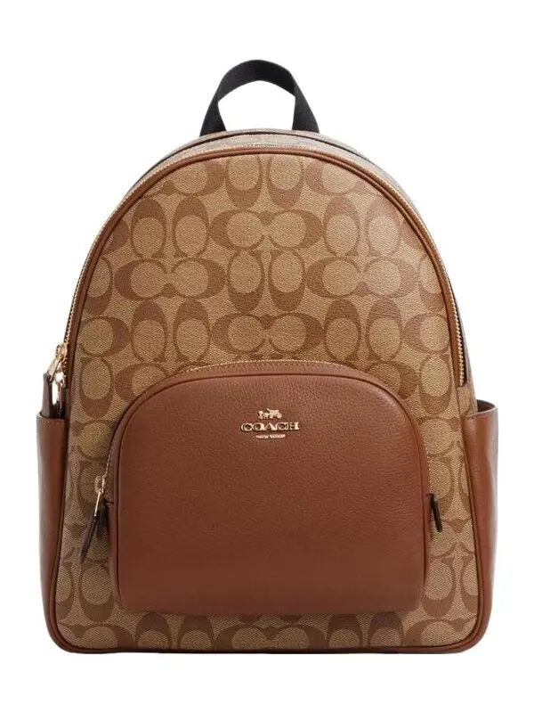 COACH Classic Logo Backpack - Brown