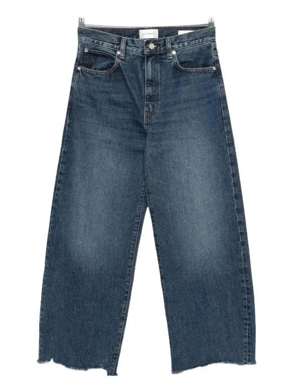 FRAME Wide Leg Jeans - Blue