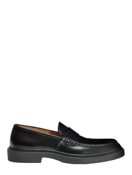 JIL SANDER Slip-on Penny Loafers - Black