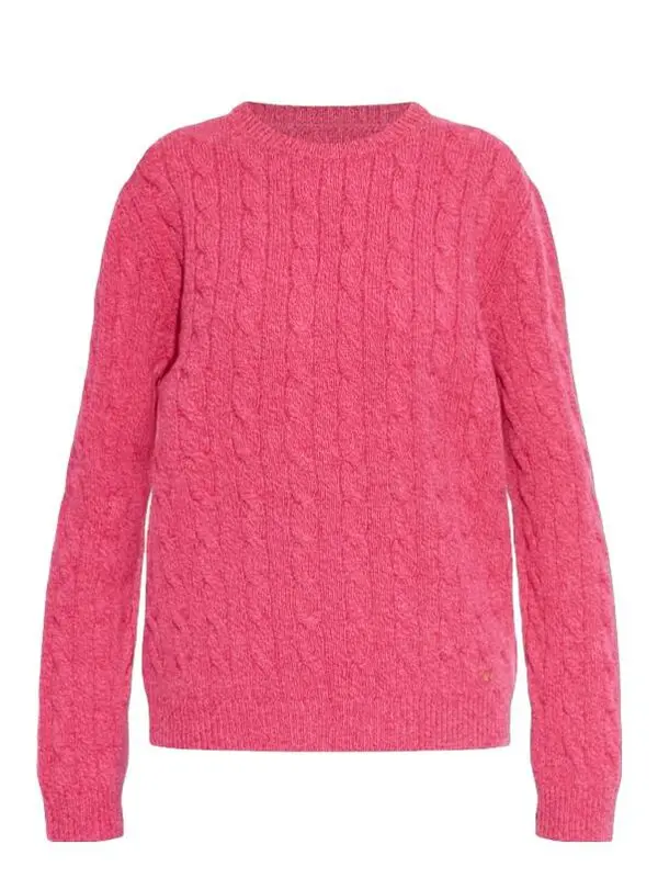 Valentino Garavani Crewneck Long-sleeved Jumper - Red