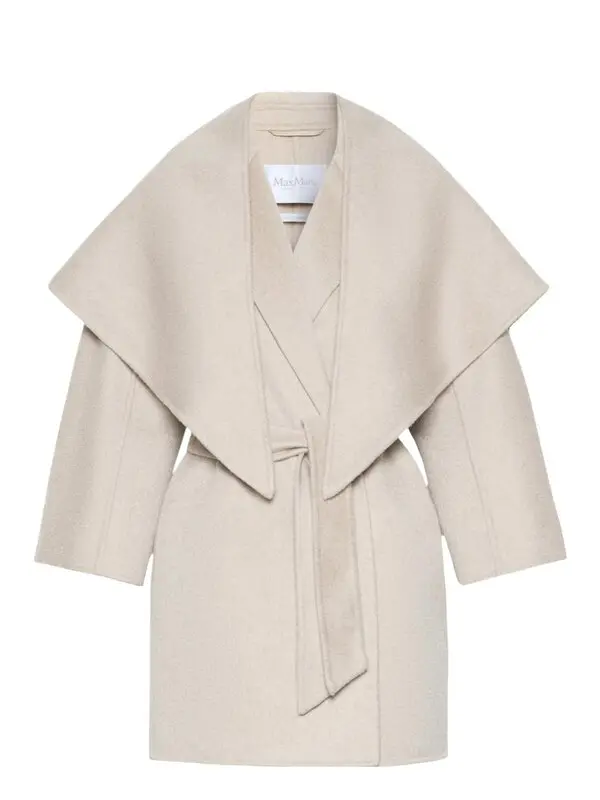 Max Mara Collared Coat - Sand
