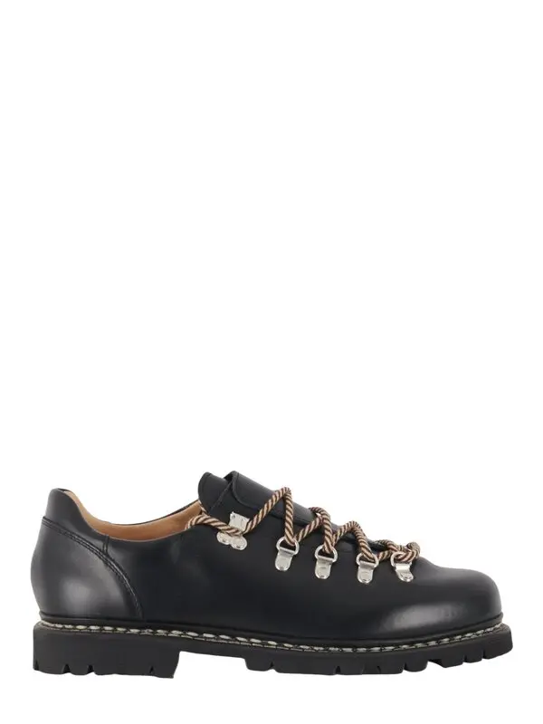Paraboot Clusaz Round-toe Casual Lace-up Shoes - Black
