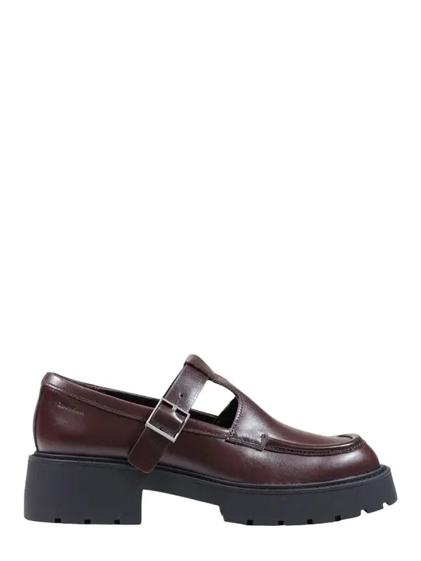 Calvin Klein Round Toe Casual Shoe With Buckle Detail - Black
