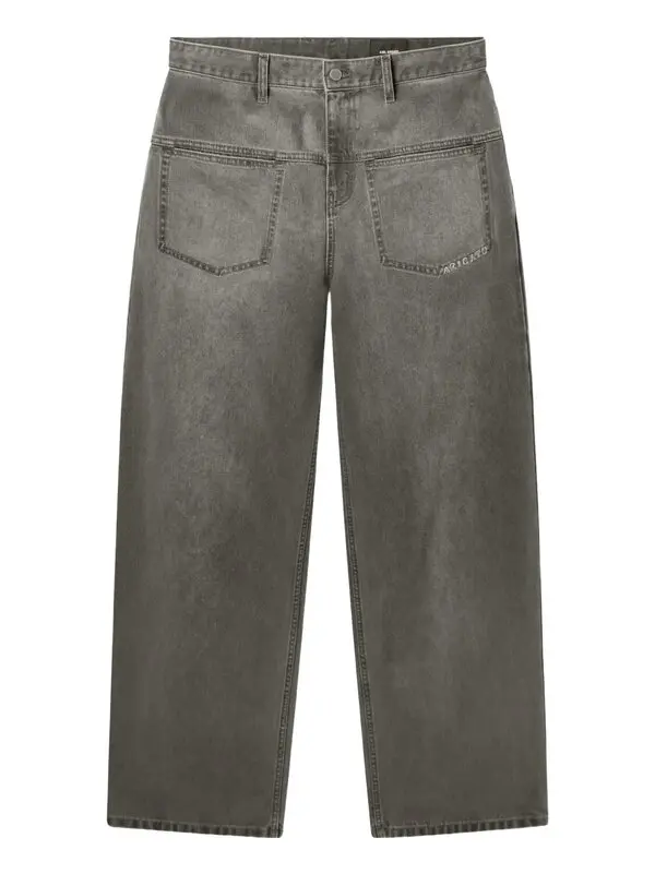 Axel Arigato Wide-leg Jeans - Grey