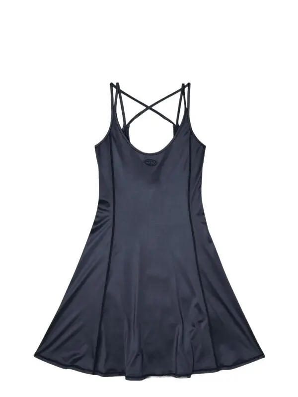 DIESEL® D-immy Flared Mini Dress - Black