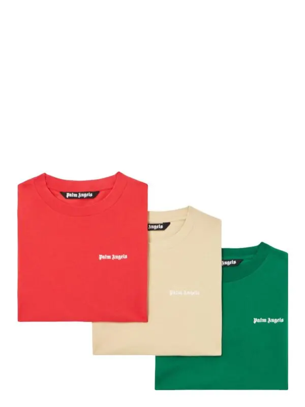 Palm Angels Logo T-shirt - Red