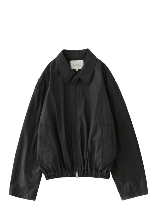 Studio Nicholson Long-sleeve Stand Collar Jacket - Black