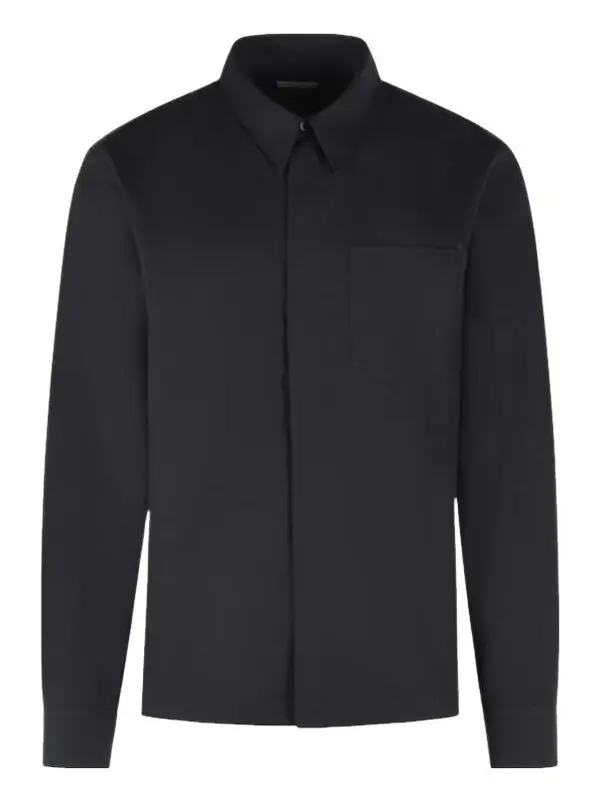 Dries Van Noten Long-sleeved Shirt - Black