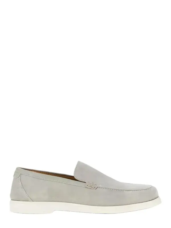 LOAKE Tuscany Suede Loafers - Grey