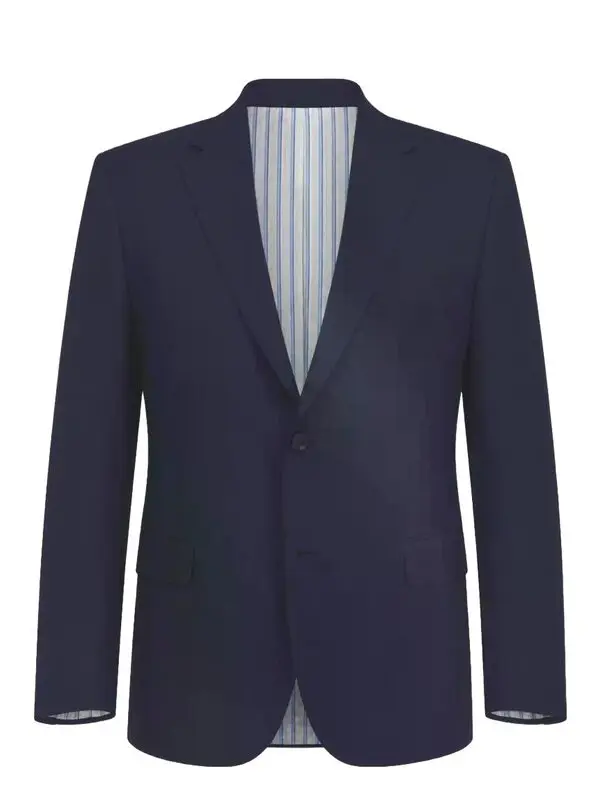 Brioni Notched-lapel Blazer - Blue
