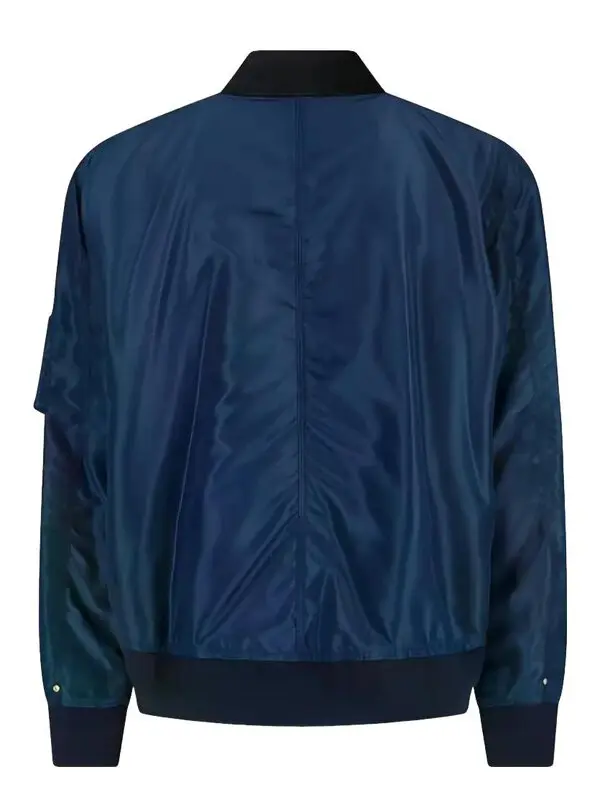 Carhartt Work In Progress Corduroy Collar Patch-pocket Jacket - Blue