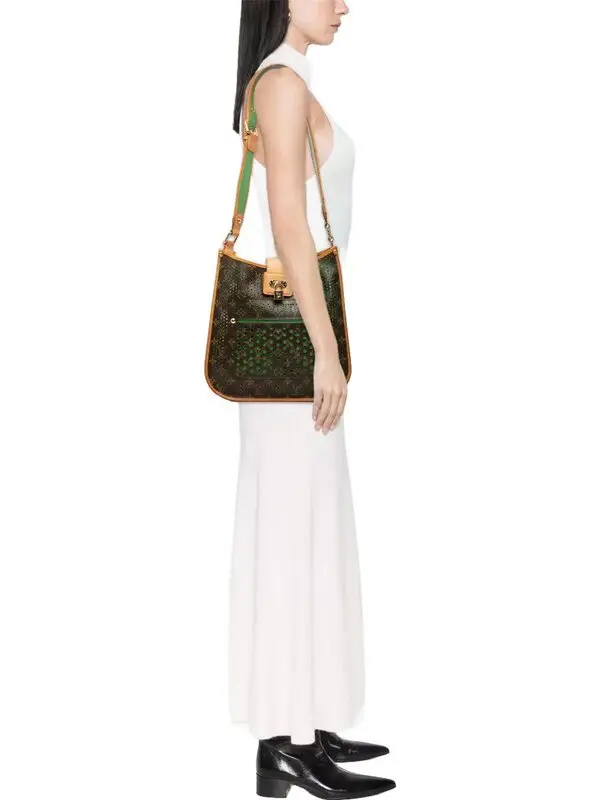 LOUIS VUITTON Monogram Musette Perforated Crossbody Bag - Brown