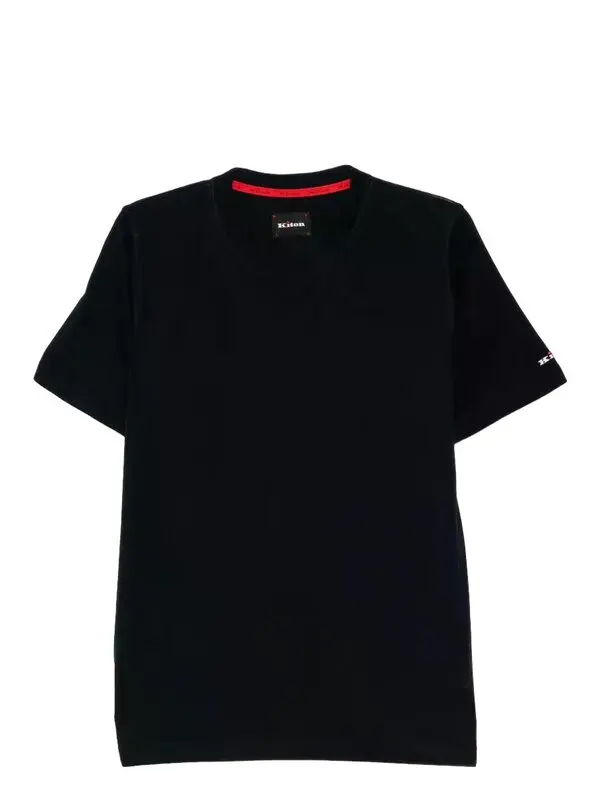 Kiton Round-neck T-shirt - Blue