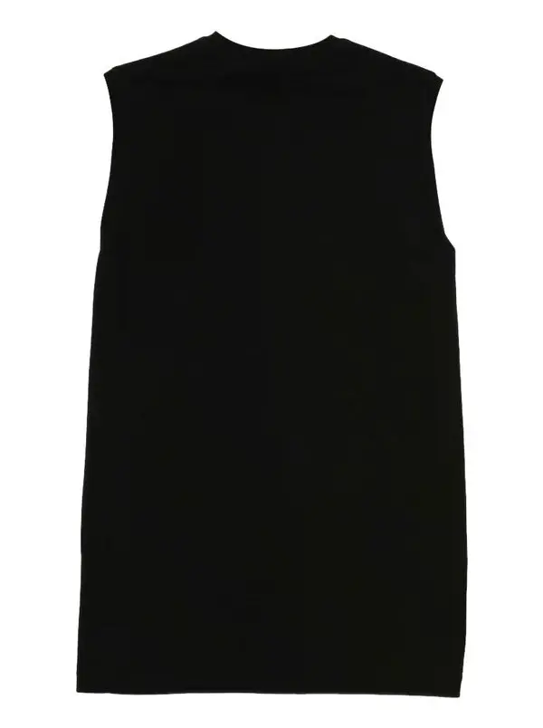 JULIUS Crew-neck Sleeveless T-shirt - Black