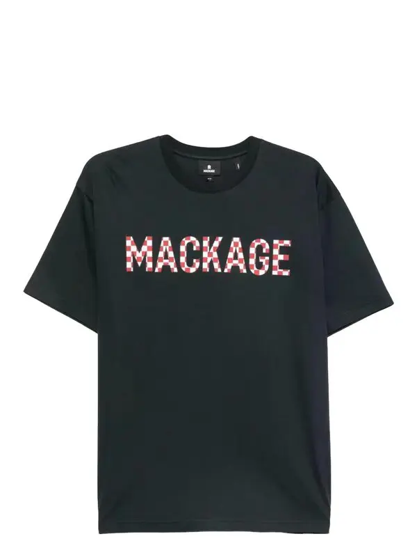 Mackage Logo-print Cotton T-shirt - Black