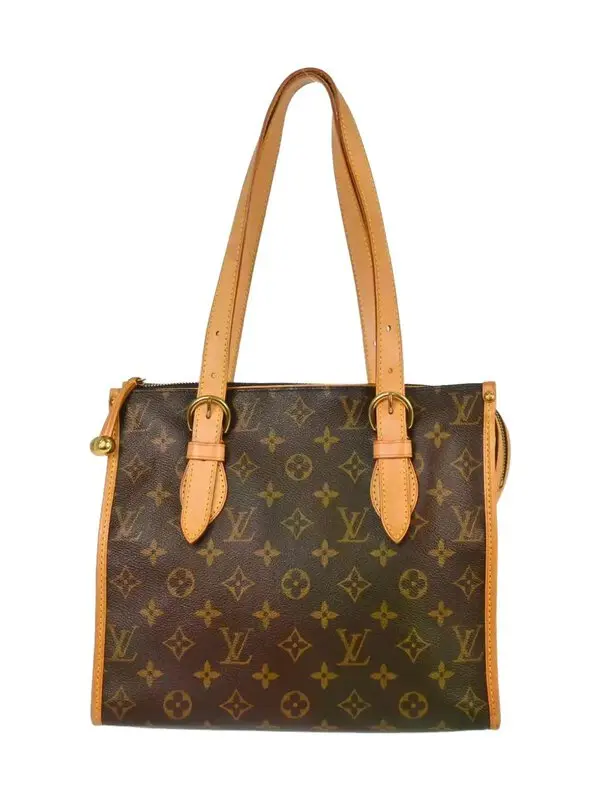 LOUIS VUITTON Monogram Popincourt Haut Tote Bag - Brown