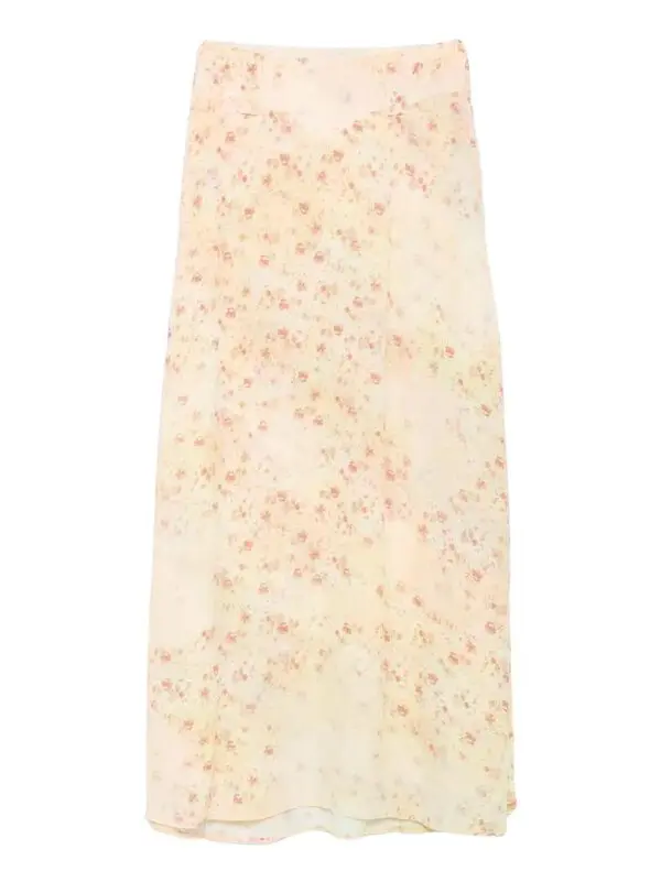 Ba&sh Nattalina Midi Skirt - Neutrals
