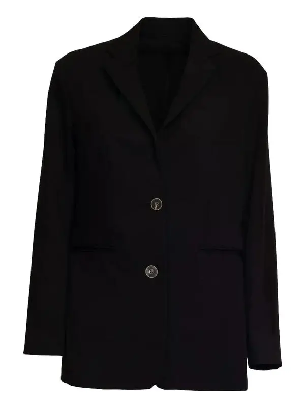 QL2 QUELLEDUE Varenna Single-breasted Blazer - Black